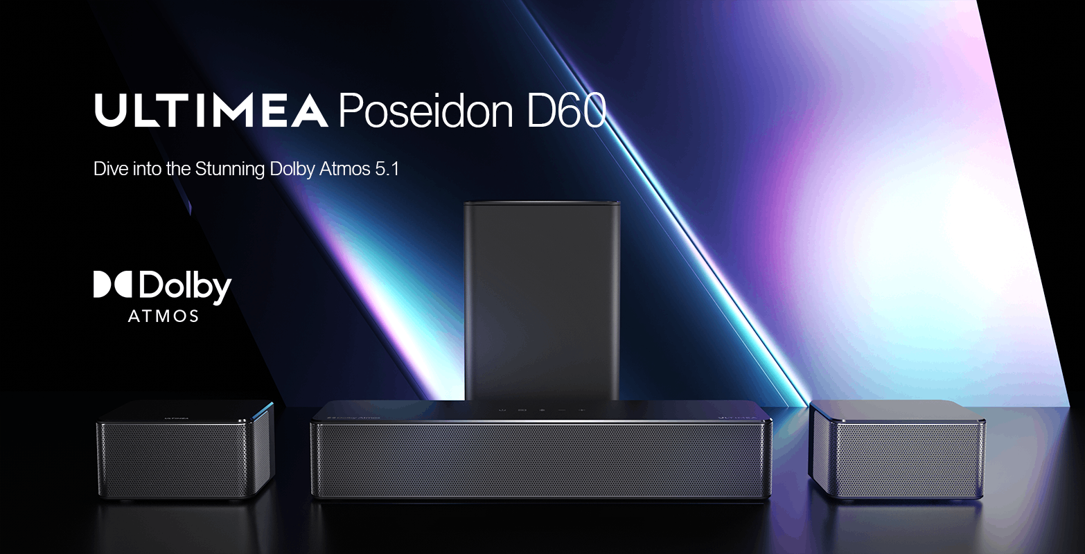 ULTIMEA Poseidon D60 - Ultimea’s First 5.1 Dolby Atmos Soundbar